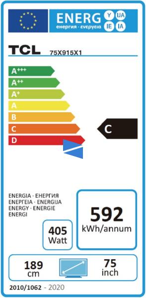 Ultra HD (8K) QLED TV - TCL 75X915 - MOJ-TV